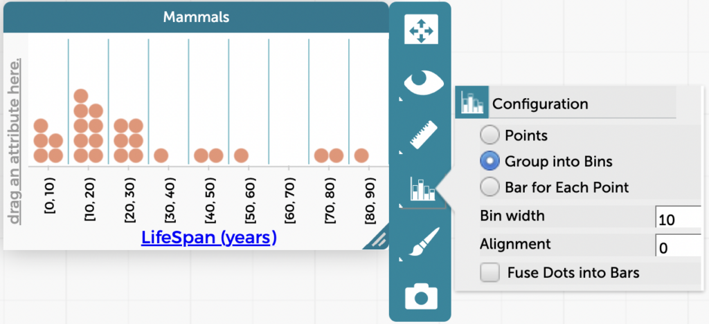 Create a Histogram - CODAP